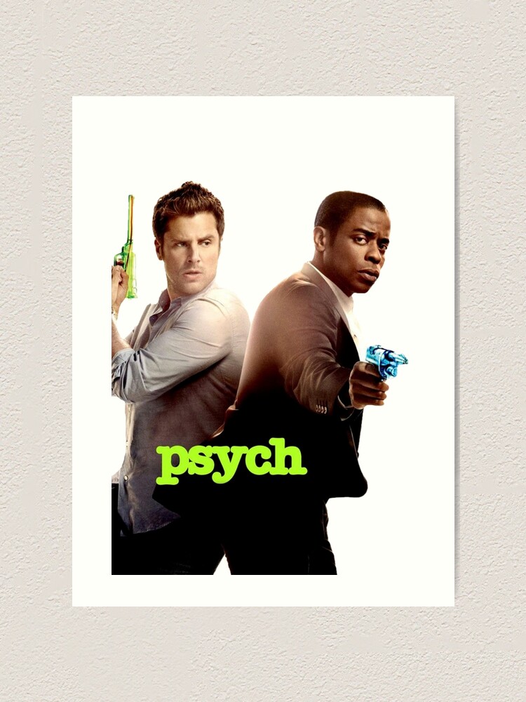 "Psych design" Art Print for Sale by kaylacraft3 | Redbubble