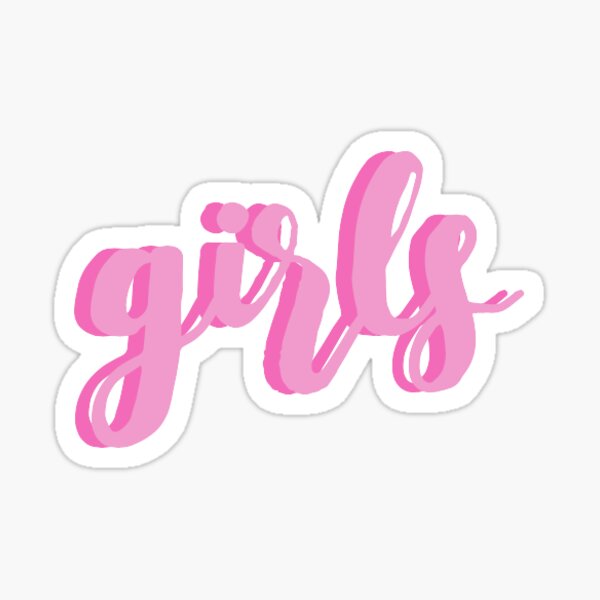 "girls" Sticker for Sale by sunflowervines | Redbubble