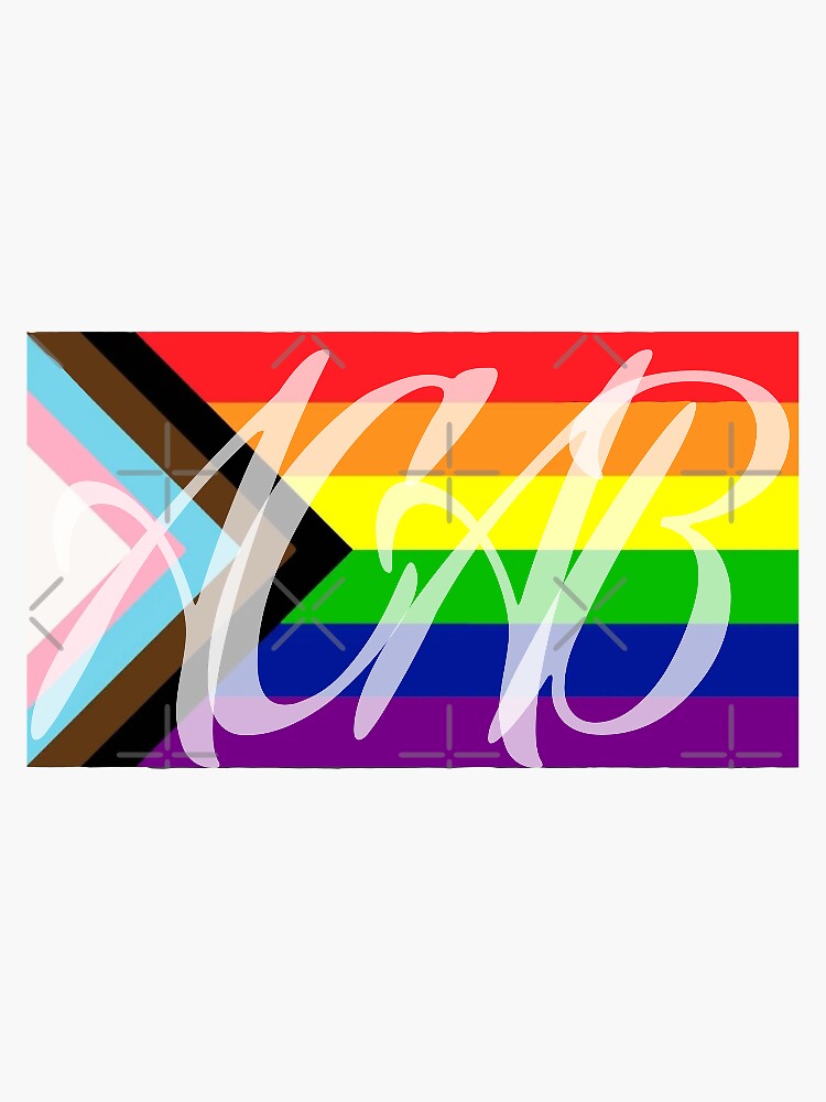 "ACAB pride flag" Sticker for Sale by rainbow-fool | Redbubble