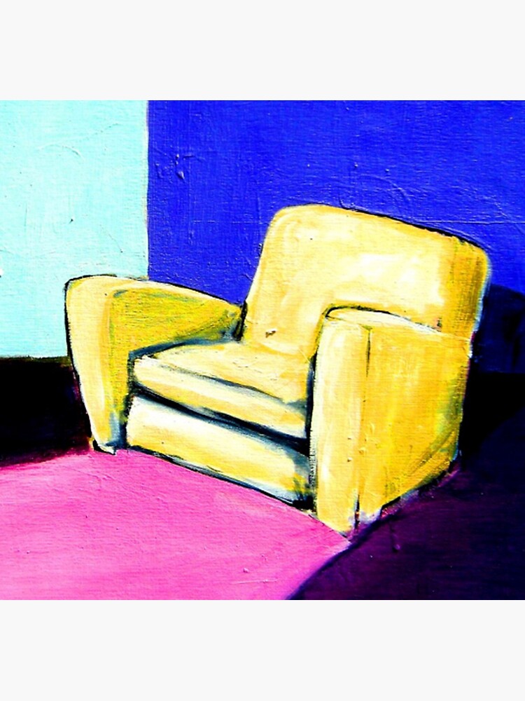 "COMFY CHAIR" Sticker for Sale by paulvolker | Redbubble