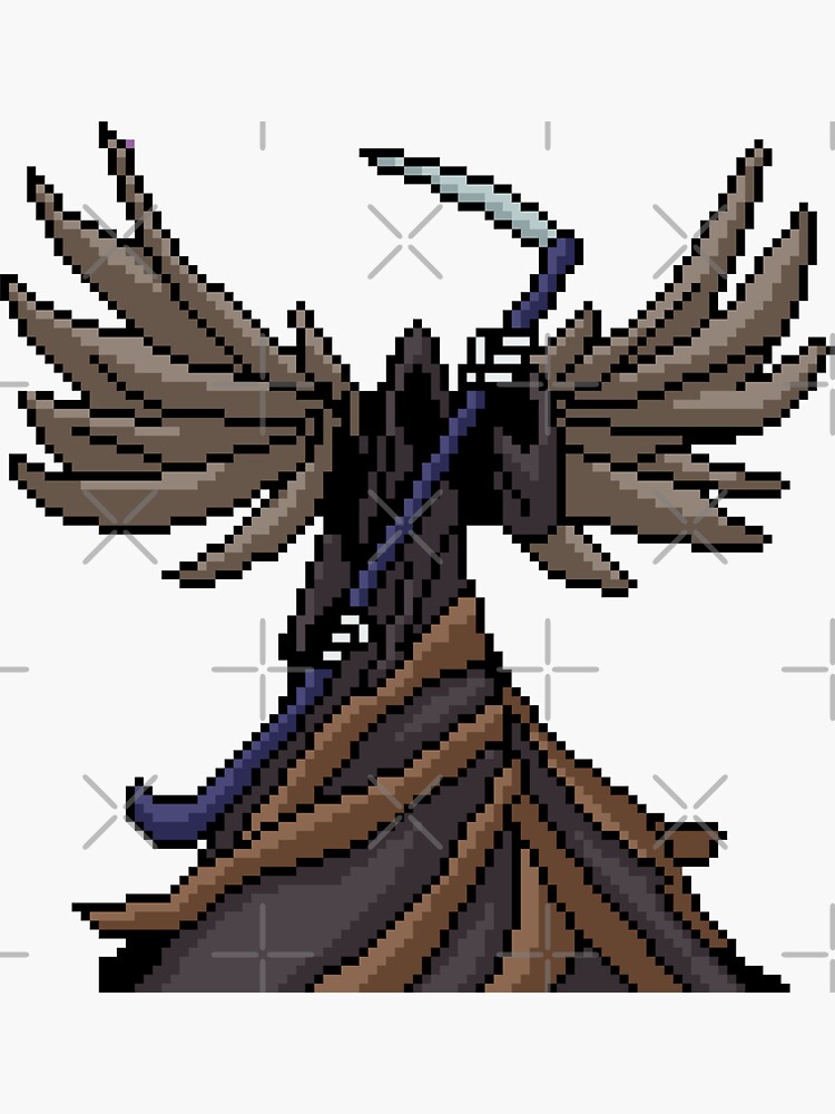 "Dead pixel art design" Sticker by blueacesky | Redbubble