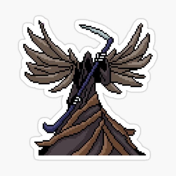 "Dead pixel art design" Sticker by blueacesky | Redbubble