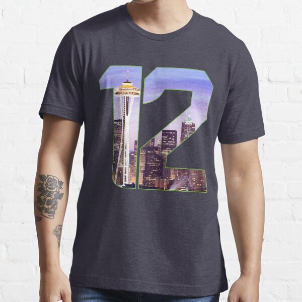 "12th Man" T-shirt for Sale by julianigarcia | Redbubble | seattle t ...
