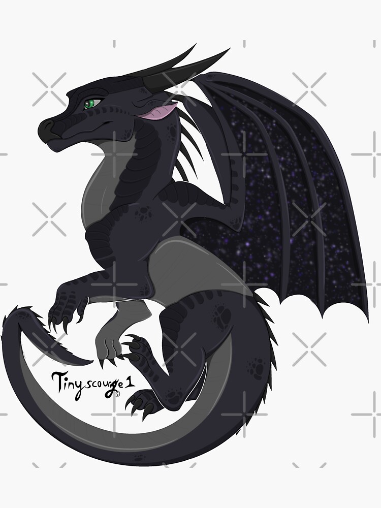 "NightWing" Sticker by tinyscourge1 | Redbubble