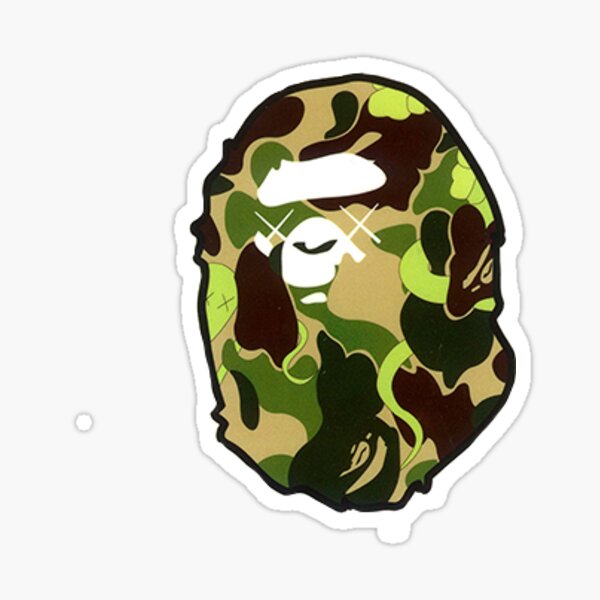 Bape Kaws Stickers | Redbubble