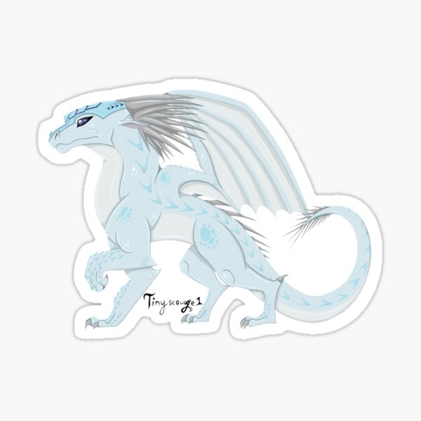"IceWing" Sticker for Sale by tinyscourge1 | Redbubble