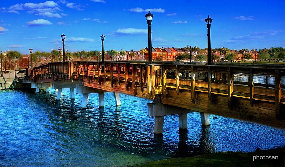 "Market Common Bridge - Surfside Beach, S.C." by photosan | Redbubble