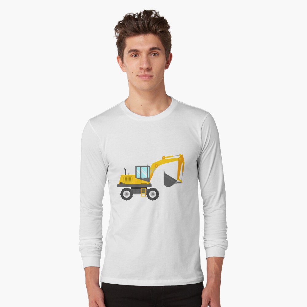 "Cute Excavator for Kids" Sticker for Sale by vladocar | Redbubble