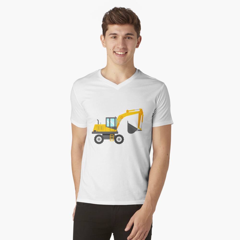 "Cute Excavator for Kids" Sticker for Sale by vladocar | Redbubble
