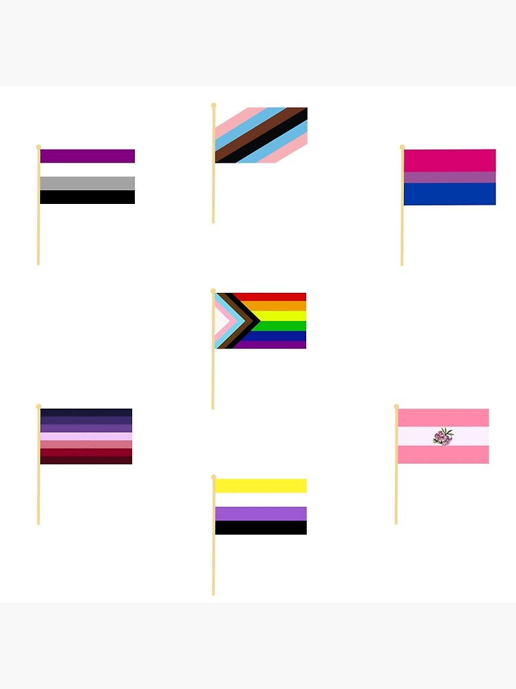 "pride flag pack" Poster by amiegw | Redbubble