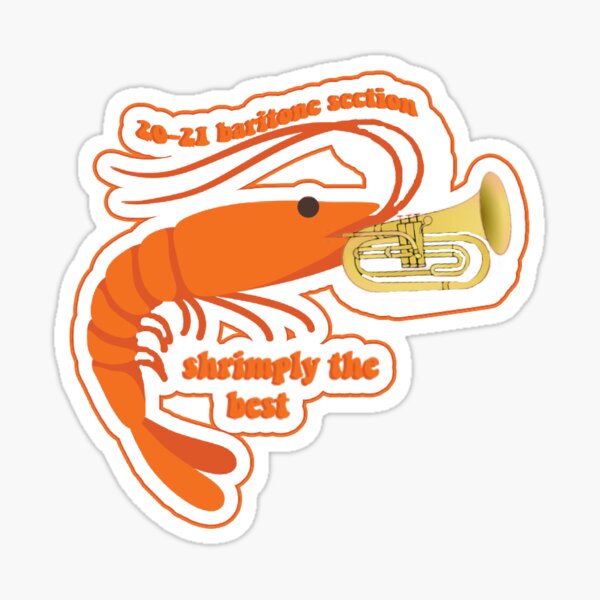 "Baritone Section " Sticker for Sale by rachelsmall147 | Redbubble