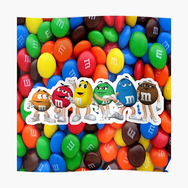 M Ms Posters | Redbubble