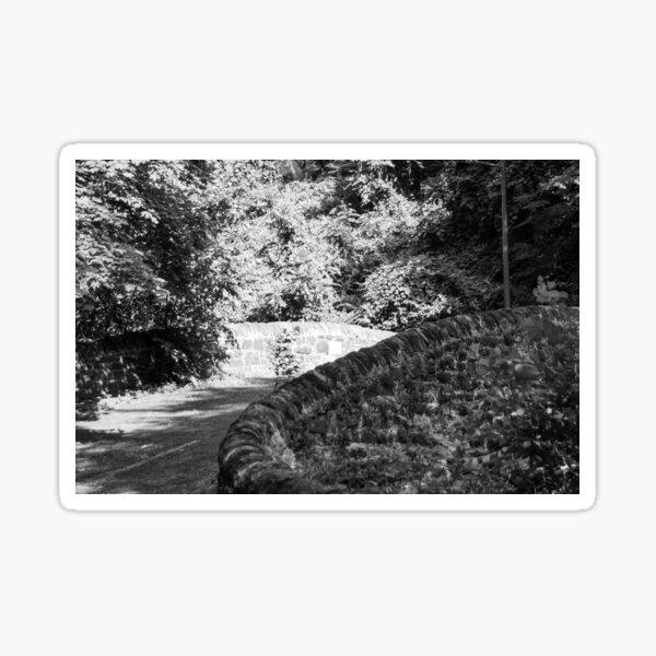 "Black and White: Colonial Bridge" Sticker for Sale by coryvclark ...