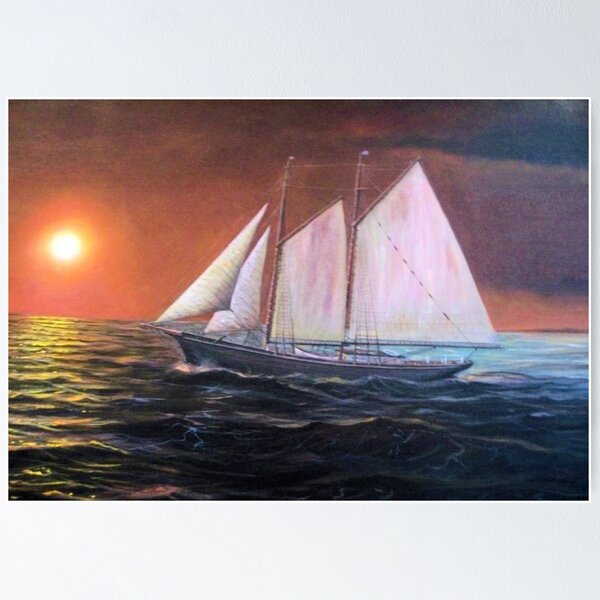 "U. S. Revenue Marine Service cutter Dobbin" Poster for Sale by William ...