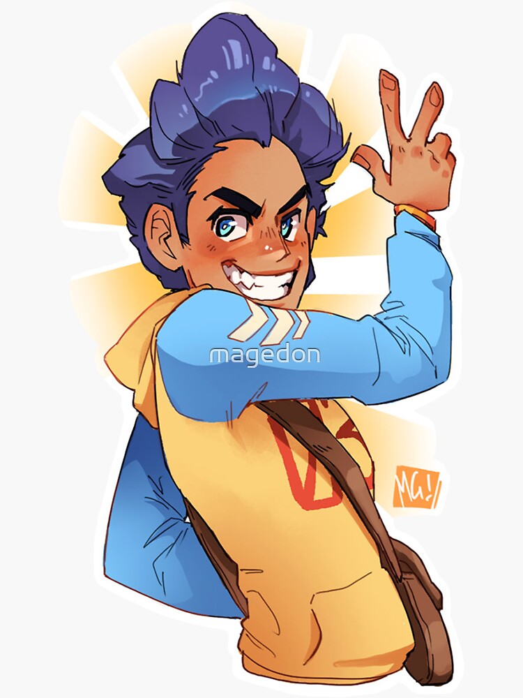 "Hi-5" Sticker by magedon | Redbubble