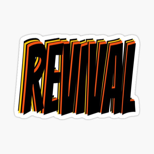 "Revival " Sticker for Sale by artforbelievers | Redbubble