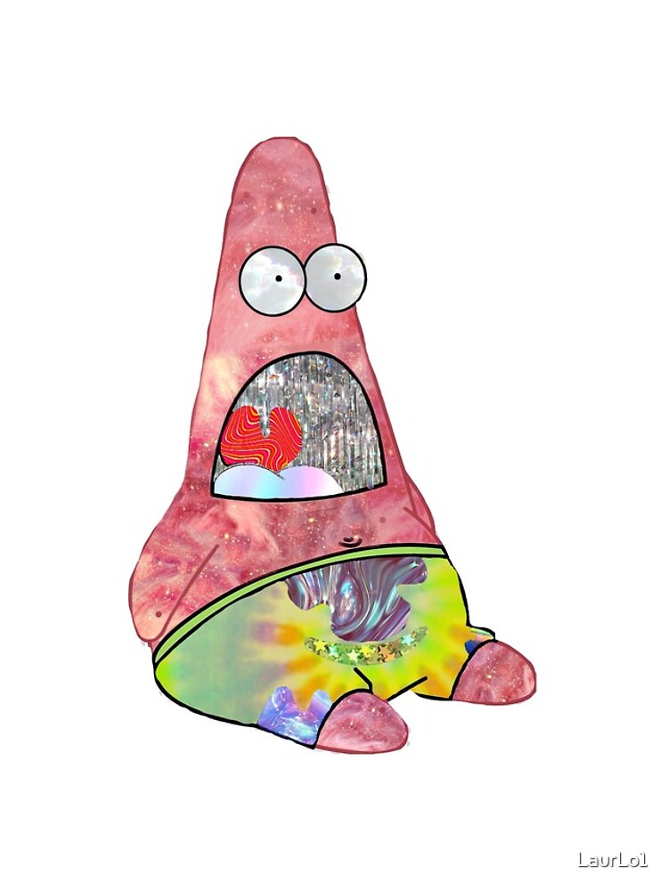 "Trippy Star Patrick" iPhone Case for Sale by LaurLo1 | Redbubble