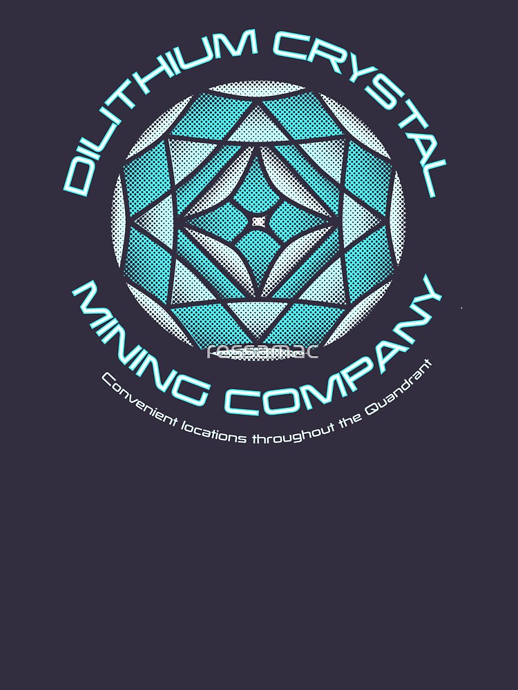 "Dilithium Crystal Mining Co" T-shirt for Sale by ressamac | Redbubble ...