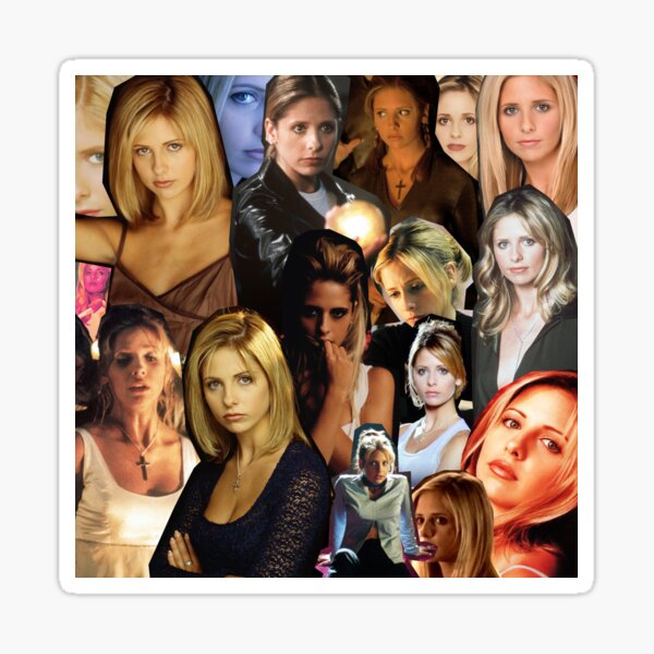 "buffy" Sticker by verbisdiablo | Redbubble