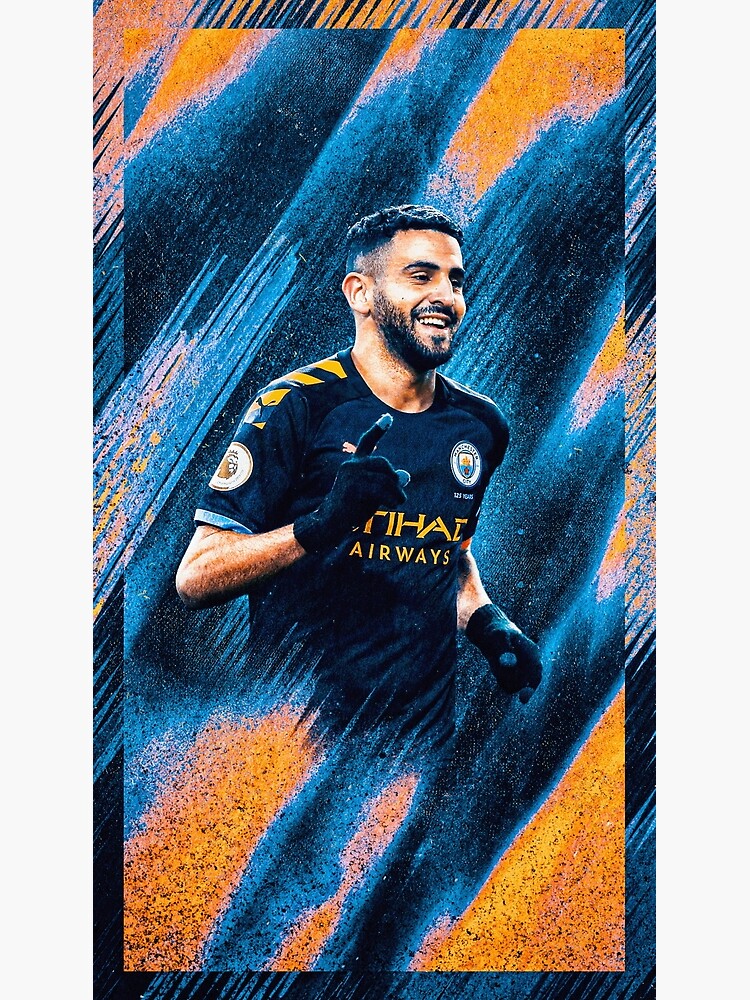 "Wallpaper Mahrez Art" Poster by ilhamkevin | Redbubble