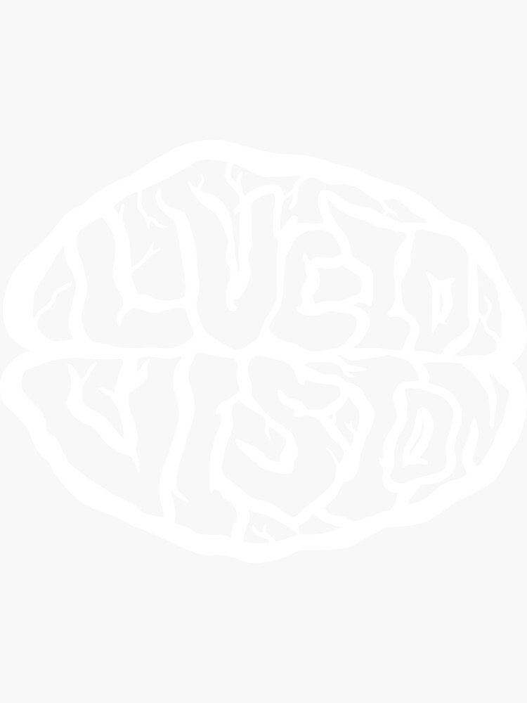 "Lucid Vision Logo (White Transparency)" Sticker for Sale by oglucid ...