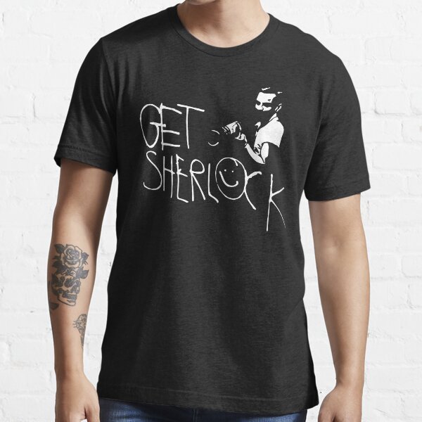 "Get Sherlock" T-shirt for Sale by onelasttrick | Redbubble | bbc t ...
