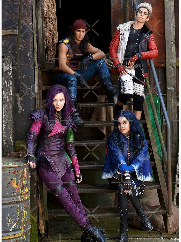 "descendants" Poster for Sale by justforya | Redbubble