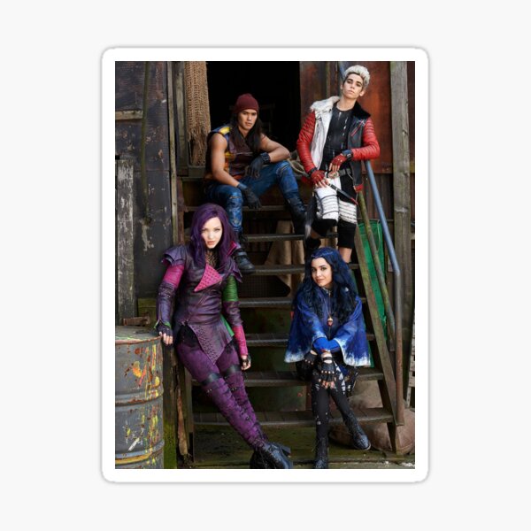 "descendants" Sticker by justforya | Redbubble