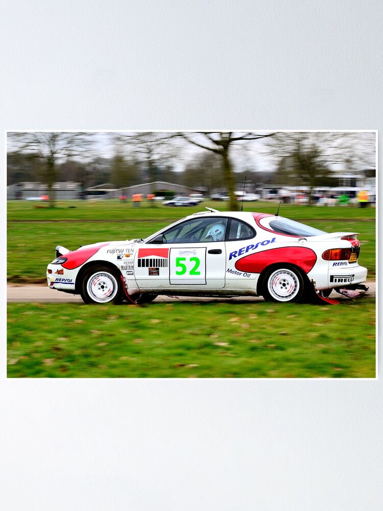 "Toyota Celica Turbo 4WD" Poster by WillieJackson | Redbubble
