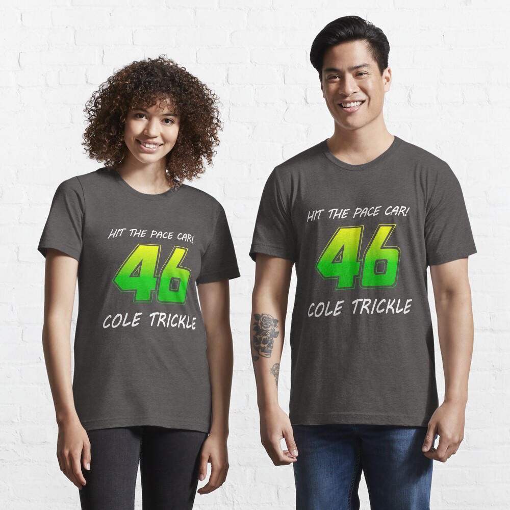 "46 cole trickle - Days of thunder" T-shirt for Sale by Bolerovo ...