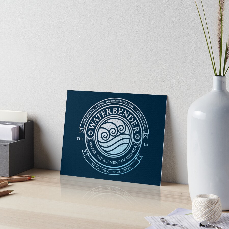 "ATLA Waterbender Symbol: Avatar The Last Airbender Inspired-Design ...