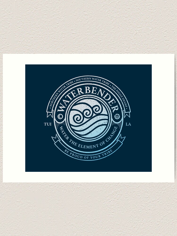 "ATLA Waterbender Symbol: Avatar The Last Airbender Inspired-Design ...