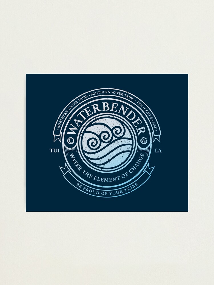 "ATLA Waterbender Symbol: Avatar The Last Airbender Inspired-Design ...