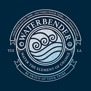 "ATLA Waterbender Symbol: Avatar The Last Airbender Inspired-Design ...