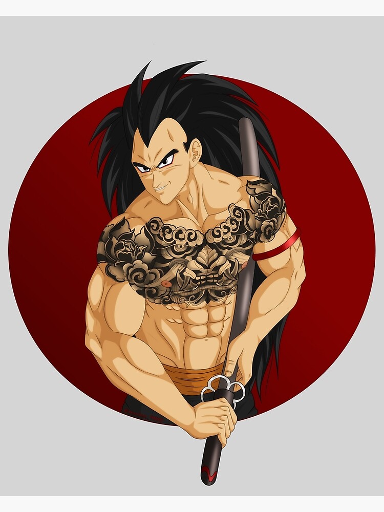"Raditz samurai fan art" Art Print by munimu9000 | Redbubble