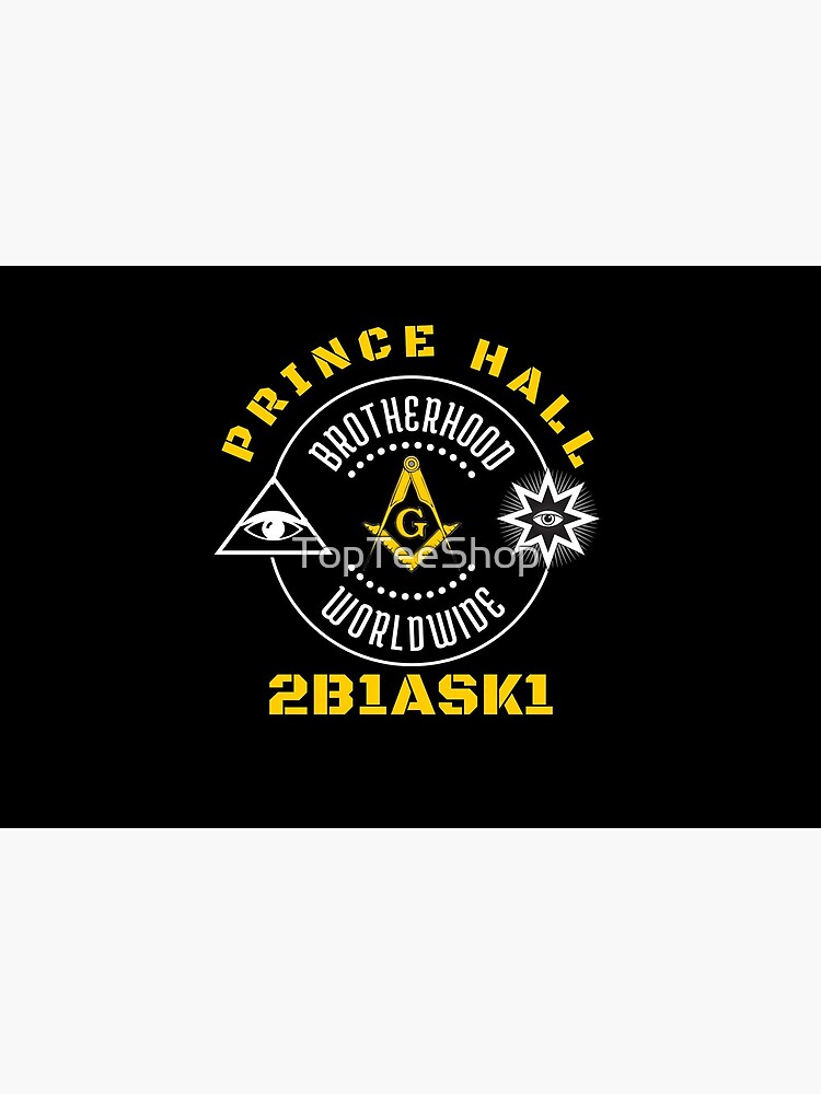 "Freemason Logo Masonic Lodge 2B1Ask1 Prince Hall Illuminati Mason ...
