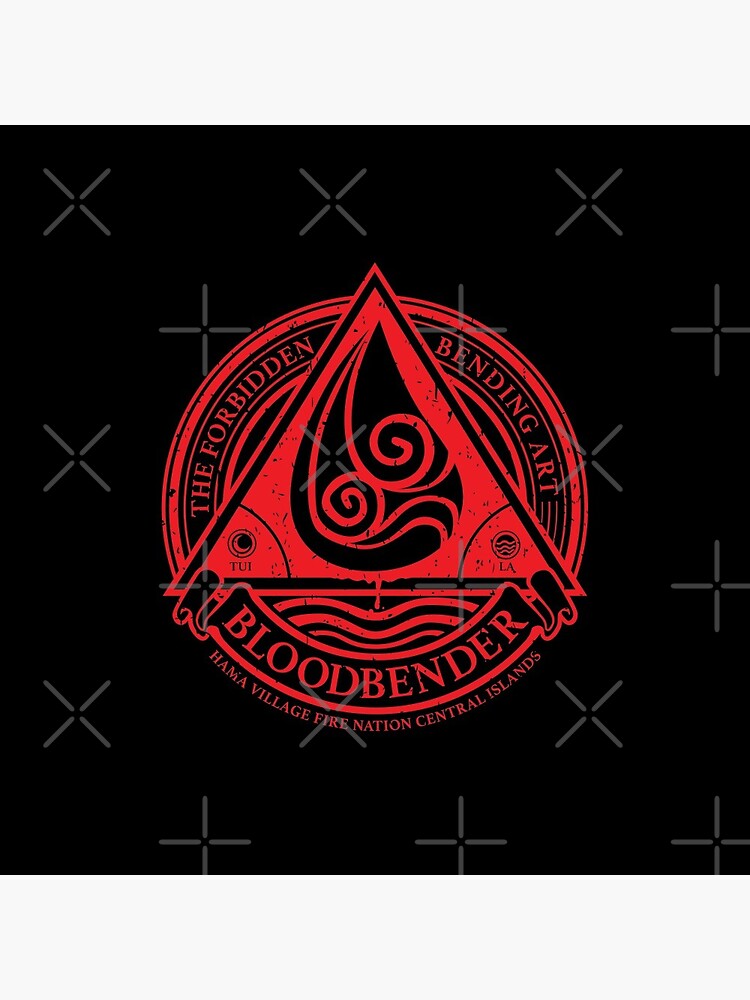 "ATLA Bloodbender Symbol: Avatar The Last Airbender-Inspired Design ...