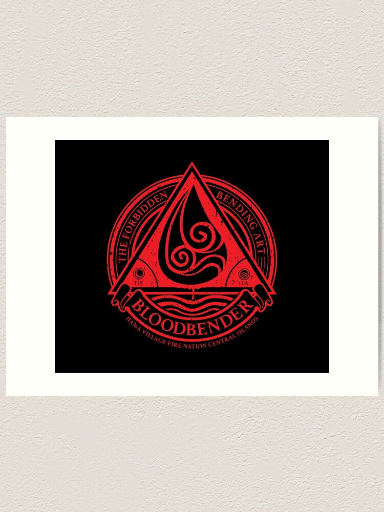 "ATLA Bloodbender Symbol: Avatar The Last Airbender-Inspired Design ...
