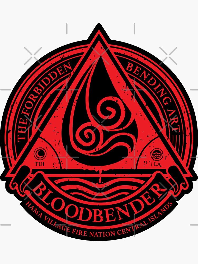 "ATLA Bloodbender Symbol: Avatar The Last Airbender-Inspired Design ...