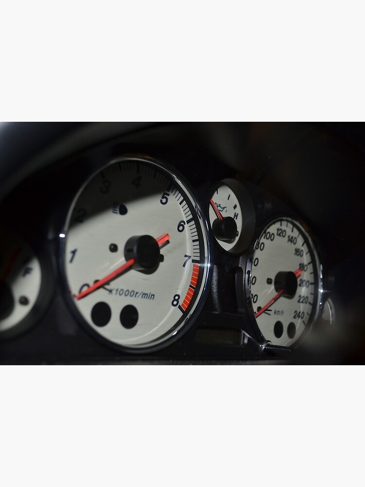 "Car dials rev tacho " Poster by cdiamonds | Redbubble