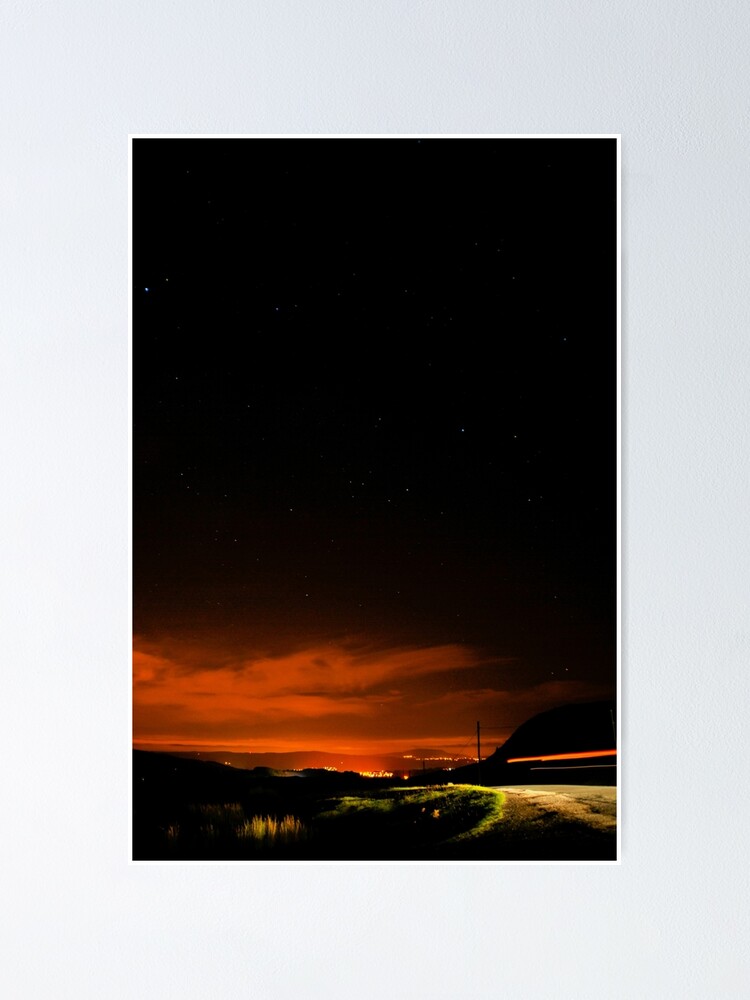 "Light pollution" Poster by SolaceUK | Redbubble