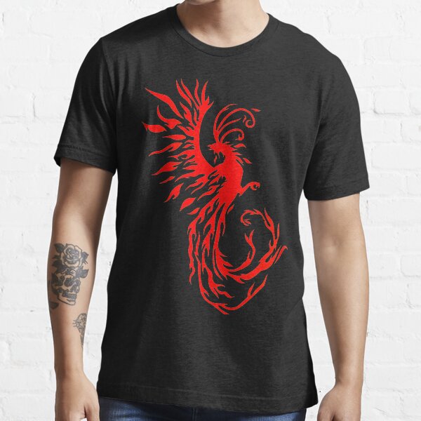 "PHOENIX BIRD" T-shirt for Sale by Malaka7 | Redbubble | phoenix t ...