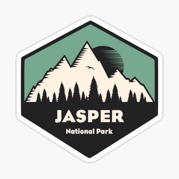 "Jasper National Park" Sticker for Sale by esskay | Redbubble