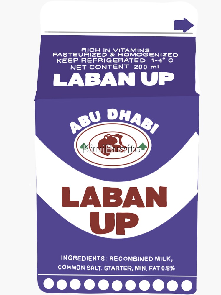 "laban up" Sticker for Sale by KiwiBurrito | Redbubble