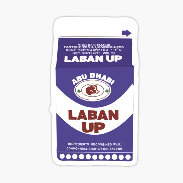 "laban up" Sticker for Sale by KiwiBurrito | Redbubble