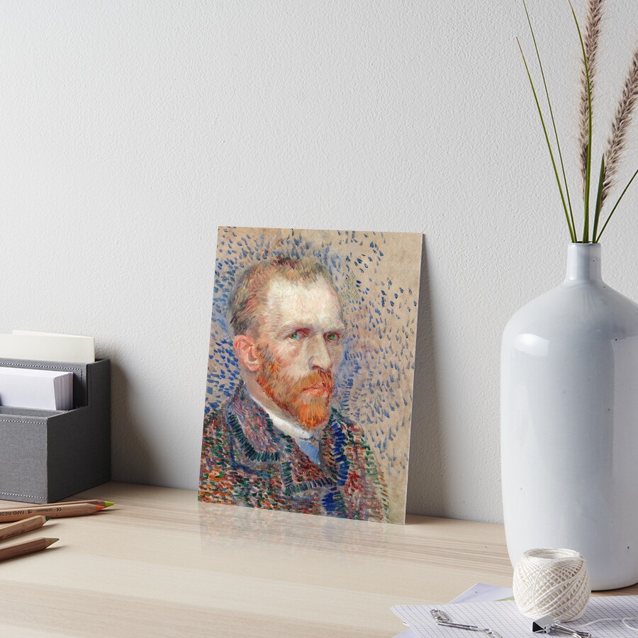 "Vincent van Gogh - Self-portrait" Poster for Sale by Impressionist ...