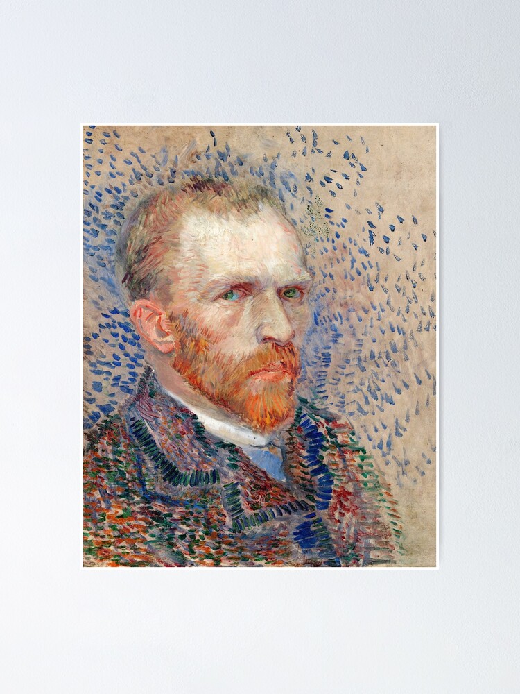 "Vincent van Gogh - Self-portrait" Poster for Sale by Impressionist ...