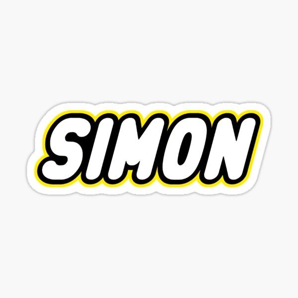 "LEtsGO Simon personalize gift for mini builders and bricks fans ...