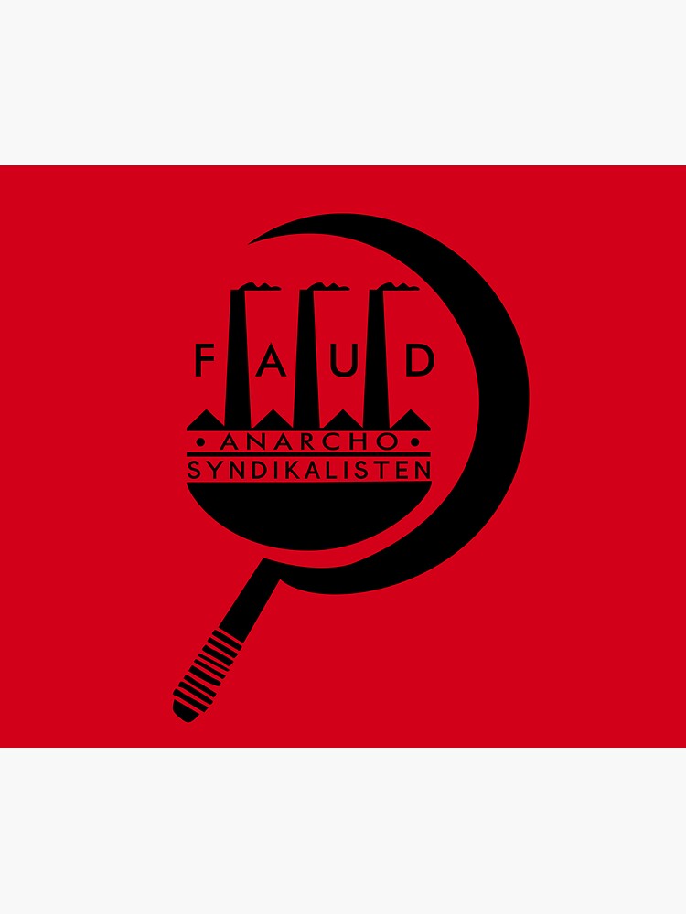 "FAUD" Sticker for Sale by AntiCommodities | Redbubble