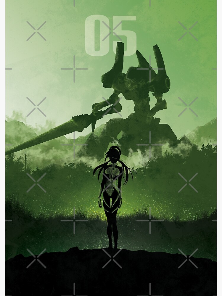"Eva 05" Poster by Sooru | Redbubble